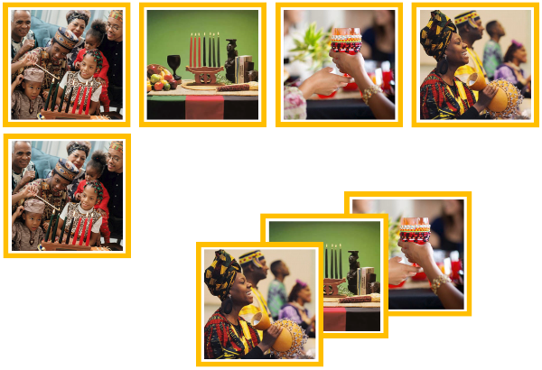 Kwanzaa Matching Cards - Montessori Print Shop