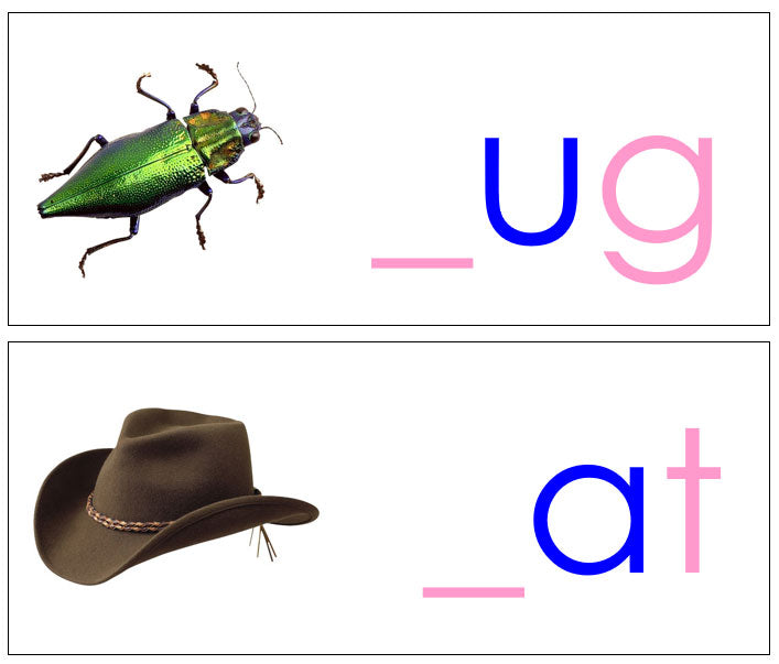 Moveable Alphabet Vowel Sound Cards - Montessori Print Shop Digital ...