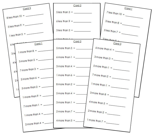 More Than Less Than Cards - FREE Digital Download - Montessori Print Shop