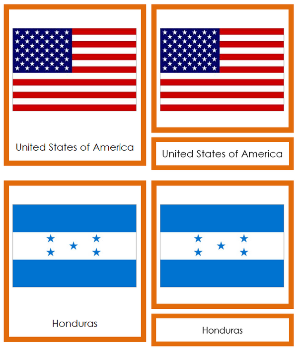 North America Continent Bundle - Montessori Print Shop