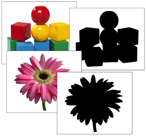 Silhouette Matching Cards (Objects - Set 1) - Montessori Print Shop ...