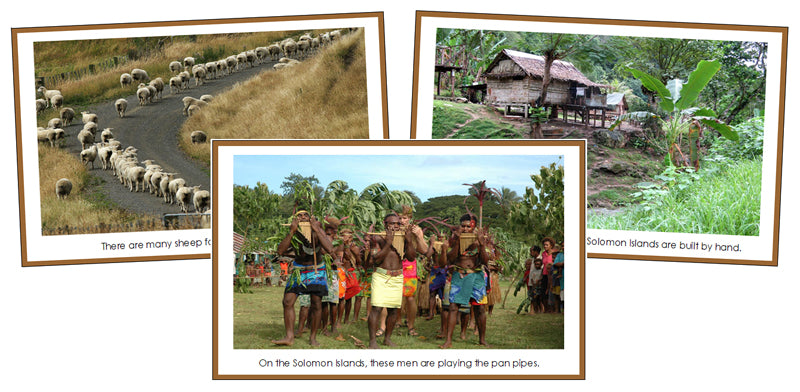 Australia & Oceania Continent Study - Montessori Print Shop