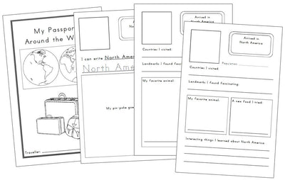 My Geography Passport - Montessori Print Shop Digital Download