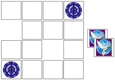 Peace Match-Up & Memory Game - Montessori Print Shop