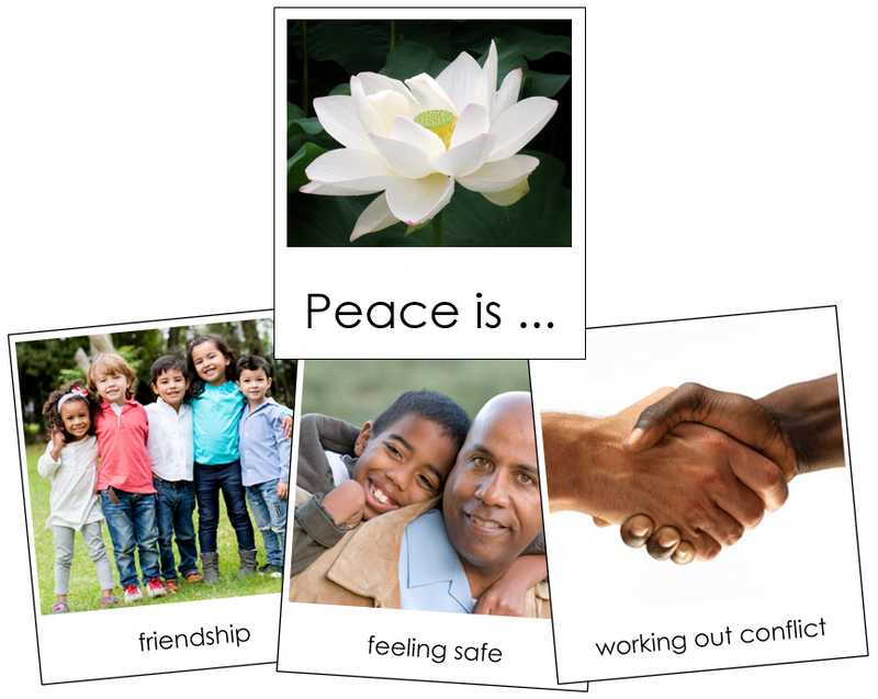 Peace Table Cards - Montessori Print Shop