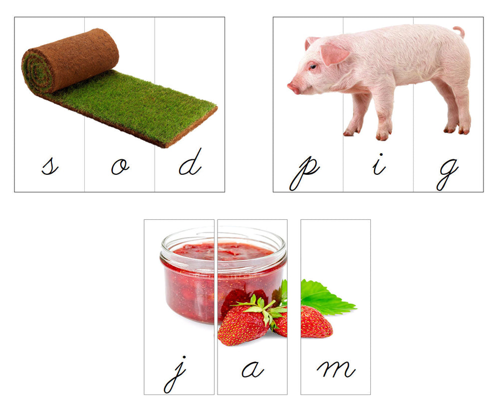 Printable Montessori Language Cards - Montessori Print Shop Page 2