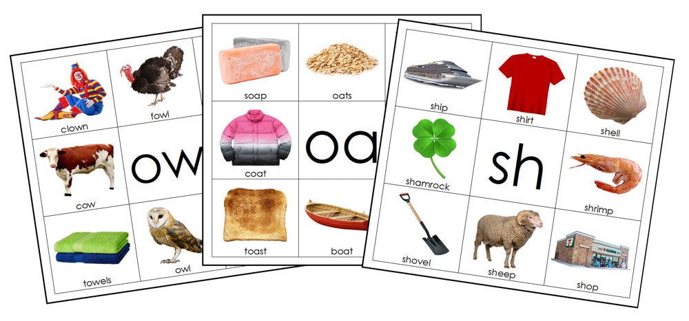 Phonogram Letter Mats - Montessori Print Shop Digital Download