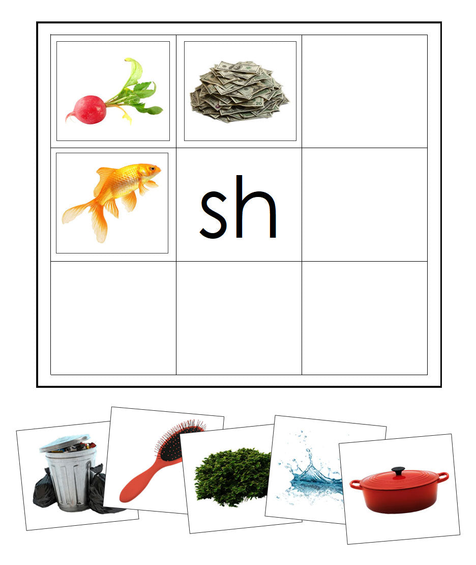 Phonogram Letter Mats - Montessori Print Shop Digital Download