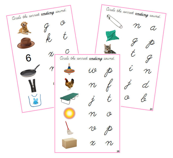 Pink Blue Green Series Tower Labels - Free Montessori Download ...
