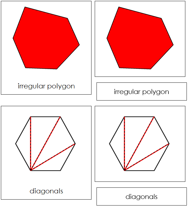 Elementary Montessori Geometry Bundle - Montessori Print Shop Digital ...