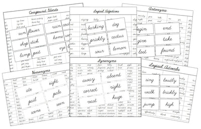 Montessori Grammar Bundles - Montessori Print Shop