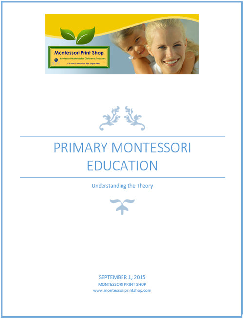Primary Montessori Teaching Manuals - Montessori Print Shop ...