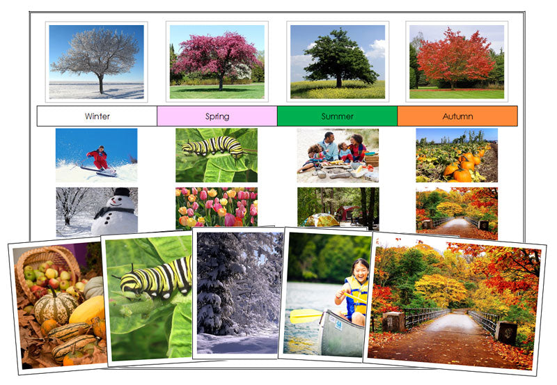 Seasonal Timeline - Montessori Print Shop