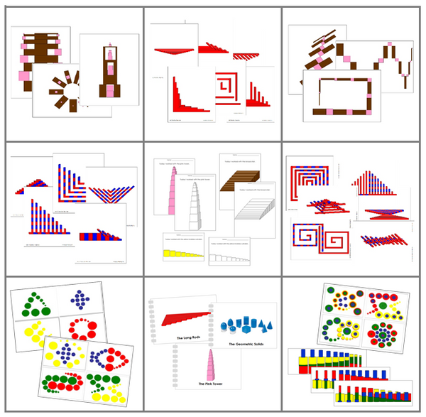 Montessori Sensorial Extensions Bundle - Montessori Print Shop