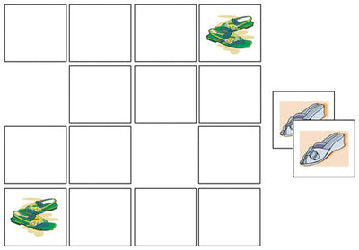 Shoe Match-Up & Memory Game - Montessori Print Shop Digital Download