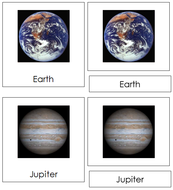 Astronomy Cards Bundle - Montessori Print Shop