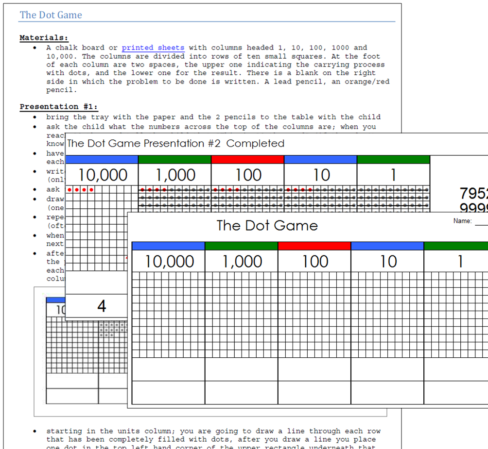 Montessori Math Operations Bundle by Montessori Print Shop