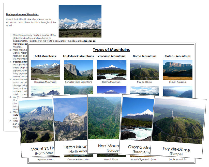 Fault Block Mountains Eksempler