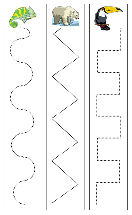 Zoo Animals Cutting Work - Montessori Print Shop