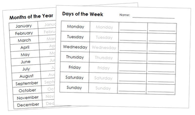 Circular Calendar Timeline (Months) - Montessori Print Shop Digital ...