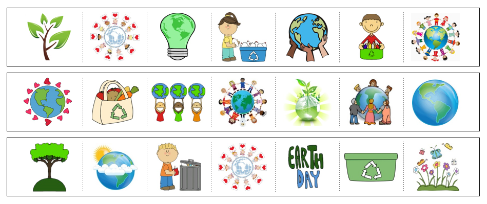 Earth Day Cutting Work - Montessori Print Shop Digital Download
