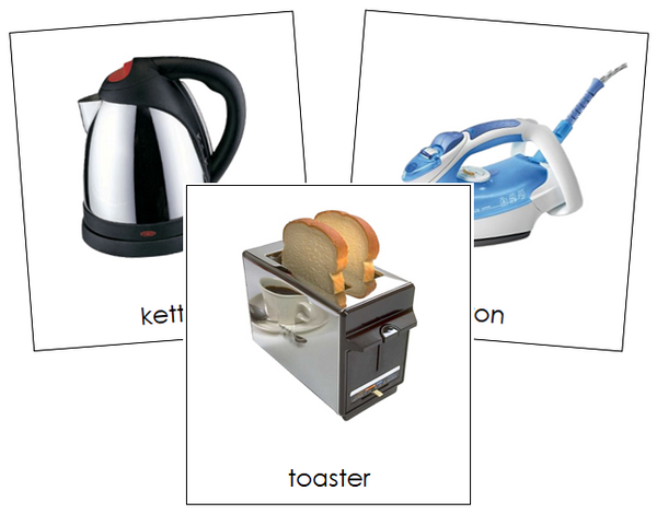 Electrical Appliances - Montessori Print Shop