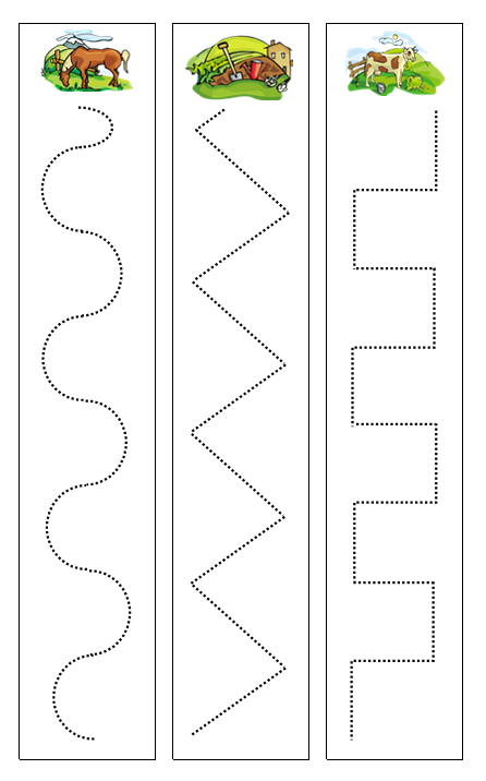 Farm Cutting Work - Montessori Print Shop