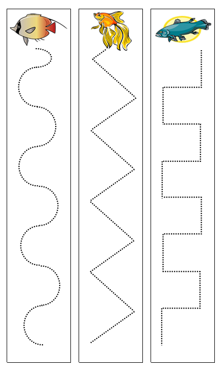 Fish Cutting Work - Montessori Print Shop