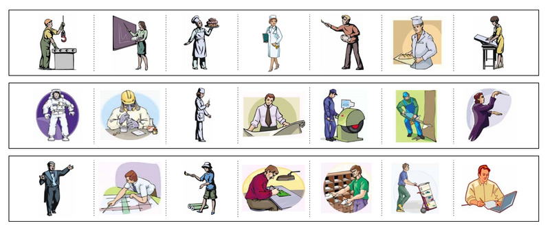 Jobs Cutting Work - Montessori Print Shop