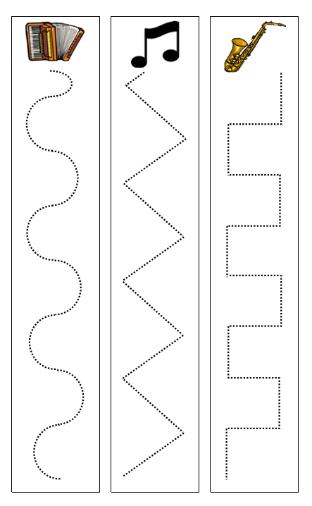 Music Cutting Work - Montessori Print Shop