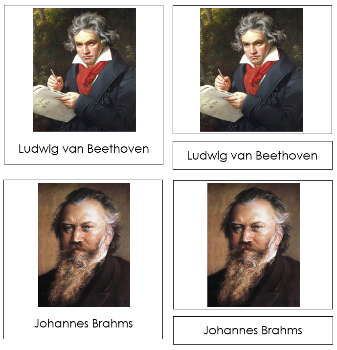 Musical Composers - Montessori Print Shop