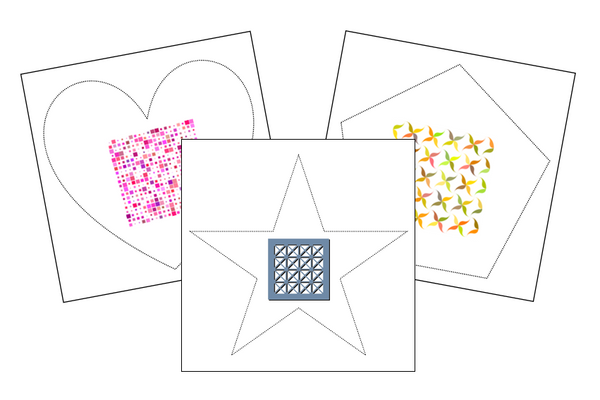 Pattern Cutting Work - Montessori Digital Download - Montessori Print Shop