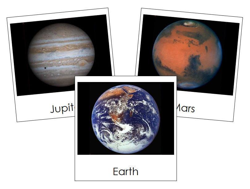 Astronomy Cards & Books - Montessori Print Shop
